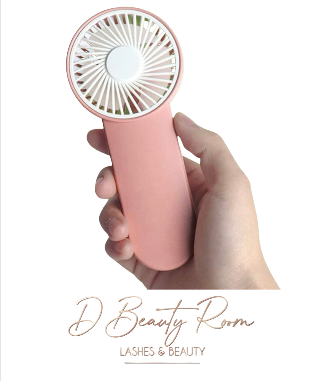 Handheld fan – D Beauty Room Lash & Beauty Training Academy